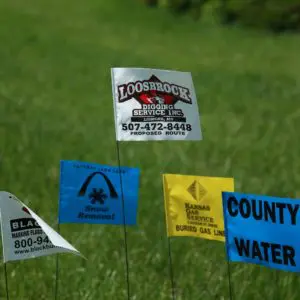 Custom-Printed Marking Flags | Marking Products | BMC